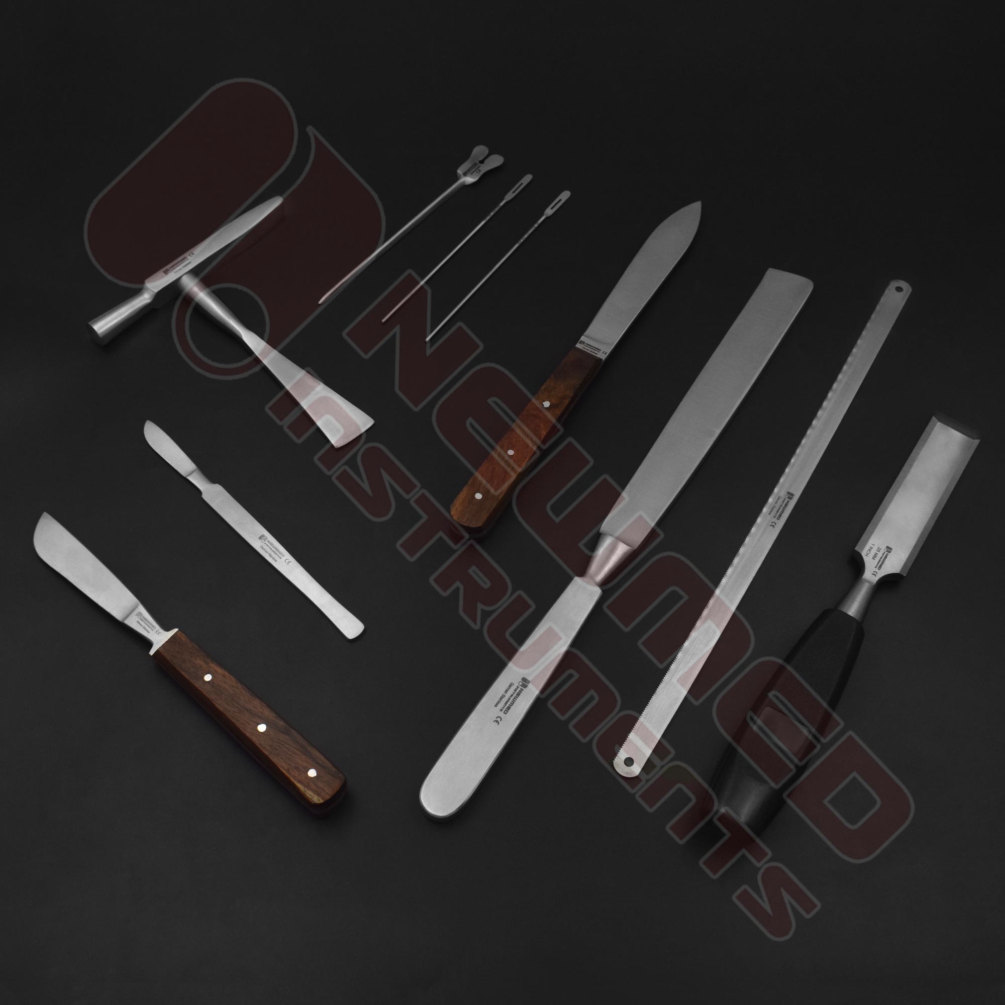 Post Mortem Instruments Set - Autopsy Tools